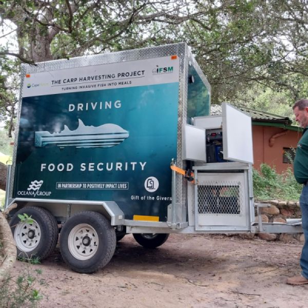 Sponsored Storage Trailer Adds to Groenvlei Carp Project - Capenature