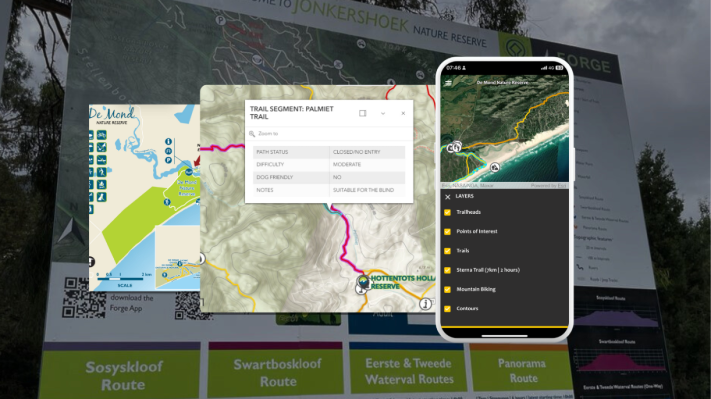 Forge and CapeNature: What is a digital mapping partner and why is it ...