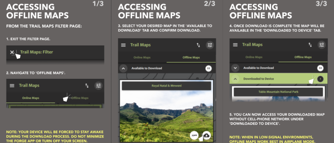 Hiking: Get the most out of your Forge App