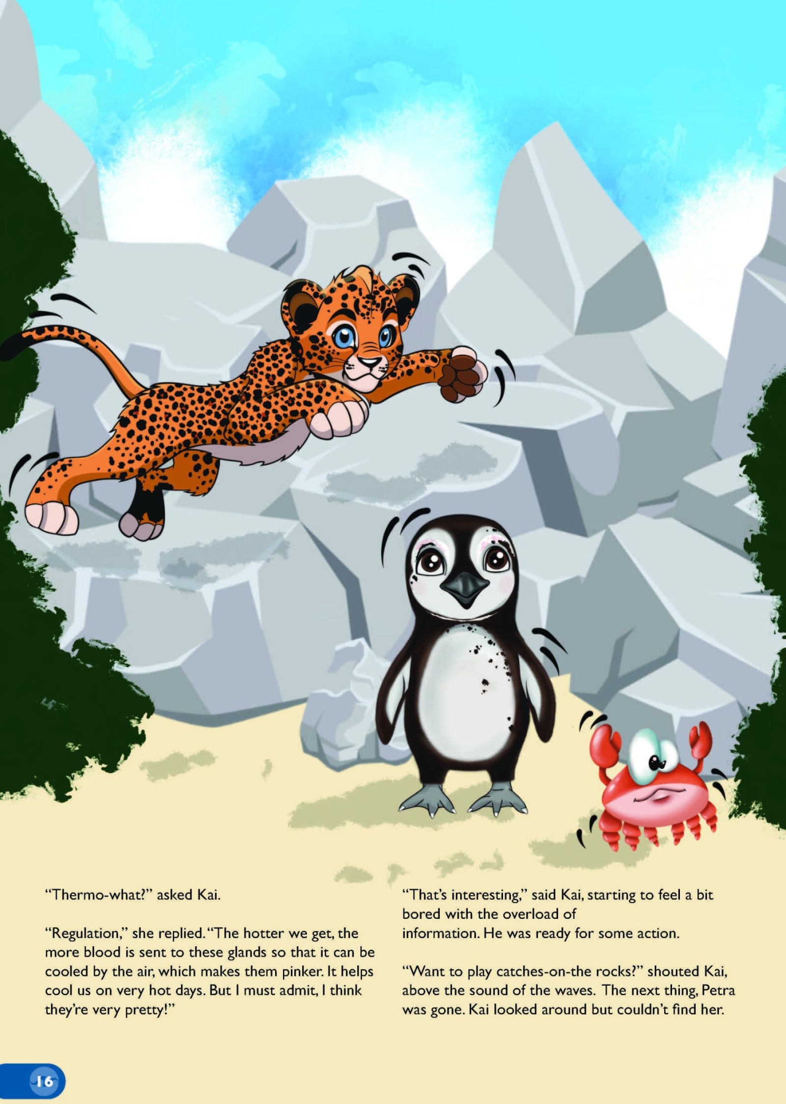 News | KAI MEETS PETRA, THE AFRICAN PENGUIN and has a narrow escape with Curtis