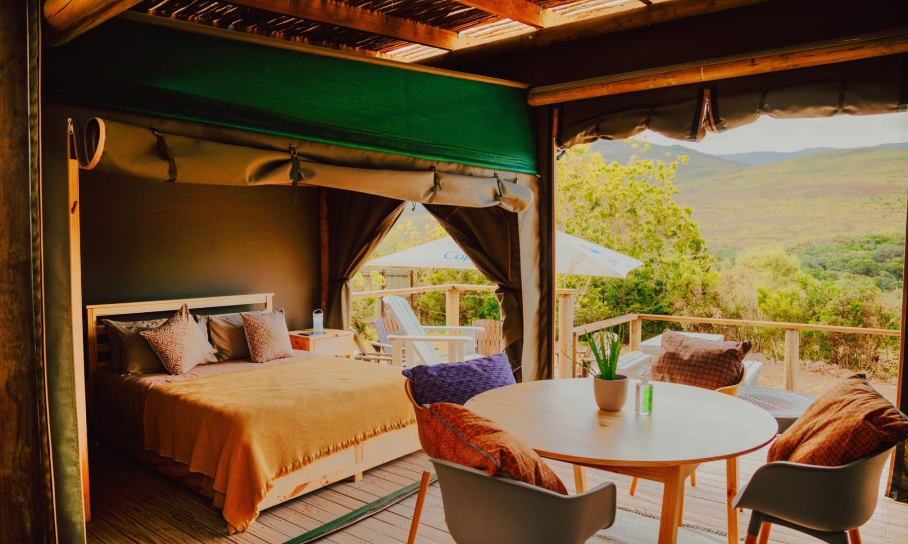 New glamping sites at Grootvadersbosch Nature Reserve near Swellendam