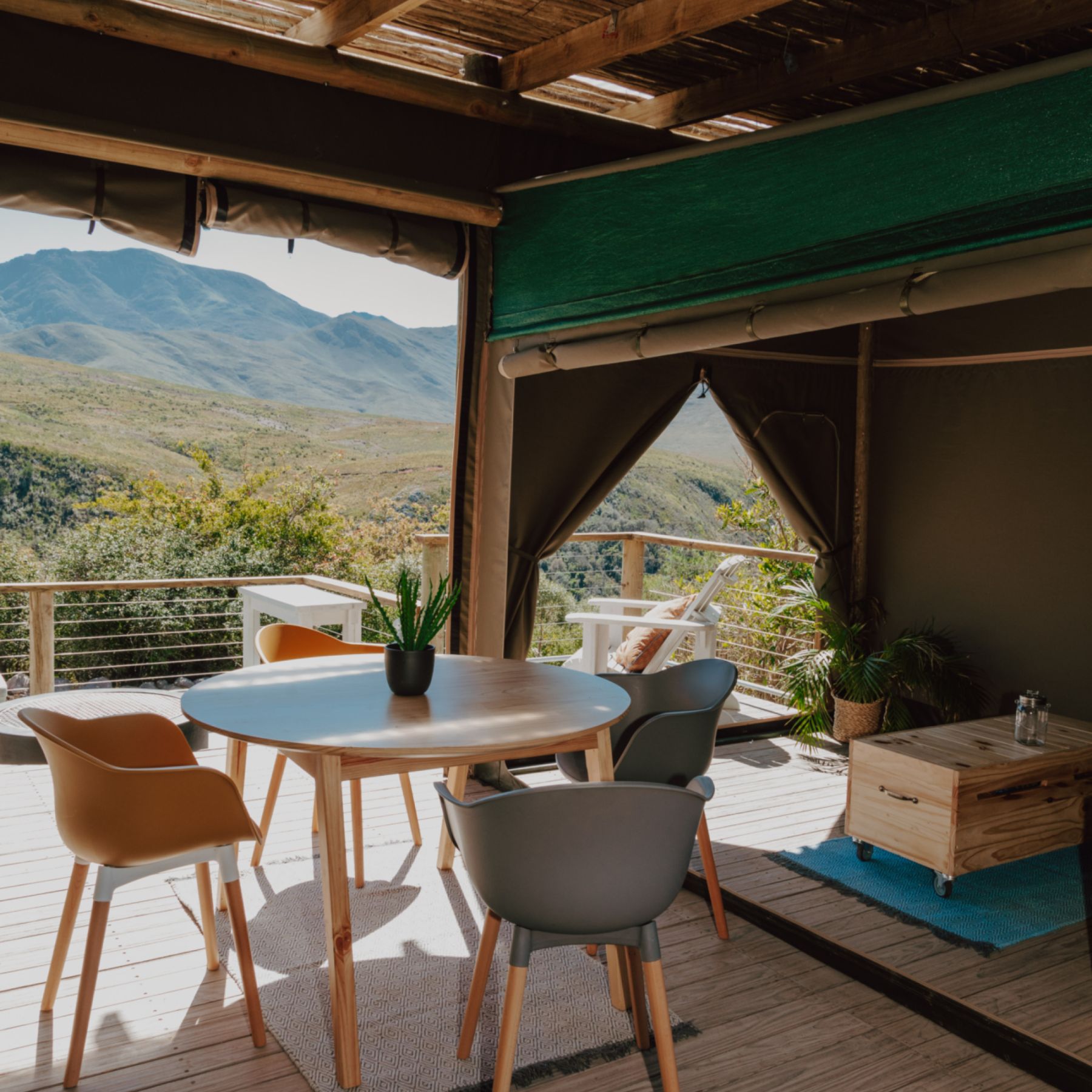 New glamping sites at Grootvadersbosch Nature Reserve near Swellendam